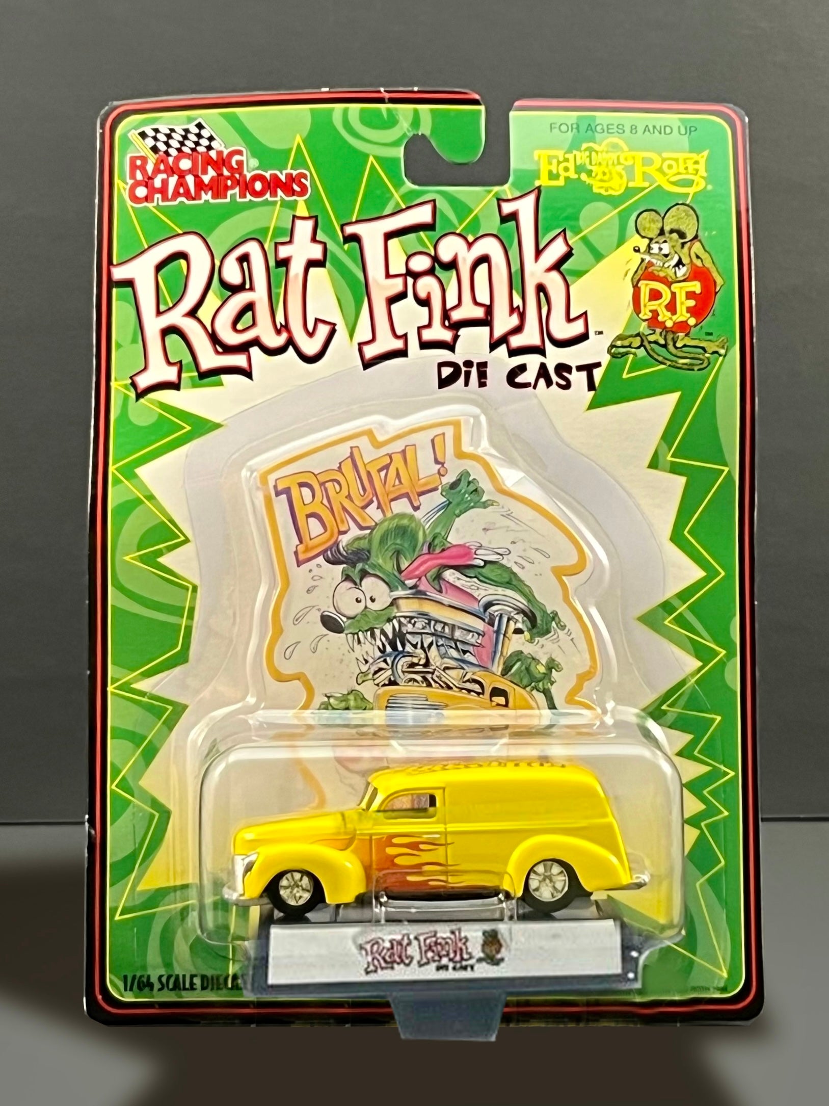 Racing Champions Rat Fink Brutal 1940 Ford Sedan Delivery – Plutoniumgarage