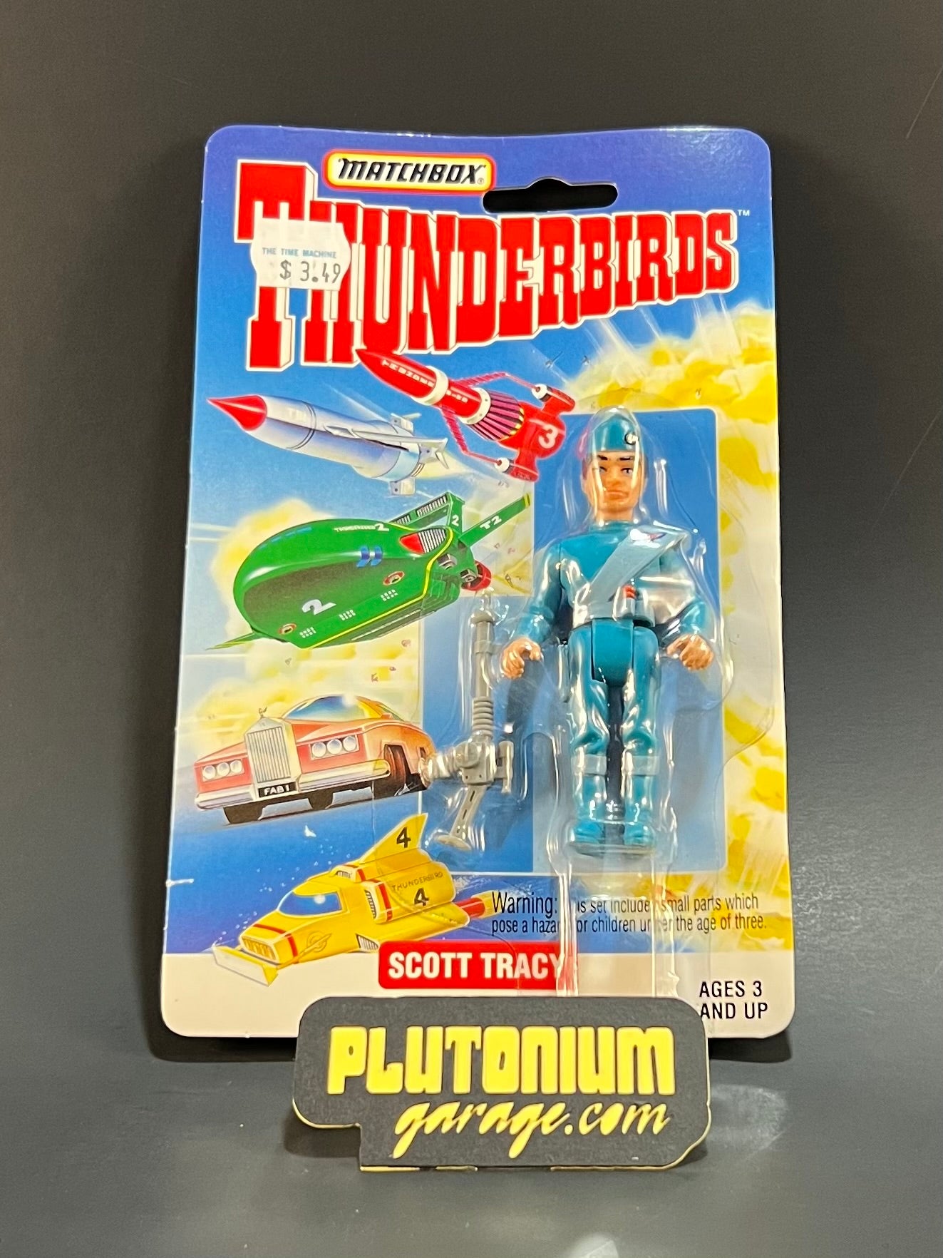 Matchbox THUNDERBIRDS- Pilot Scott Tracy With Thunder Stun – Plutoniumgarage
