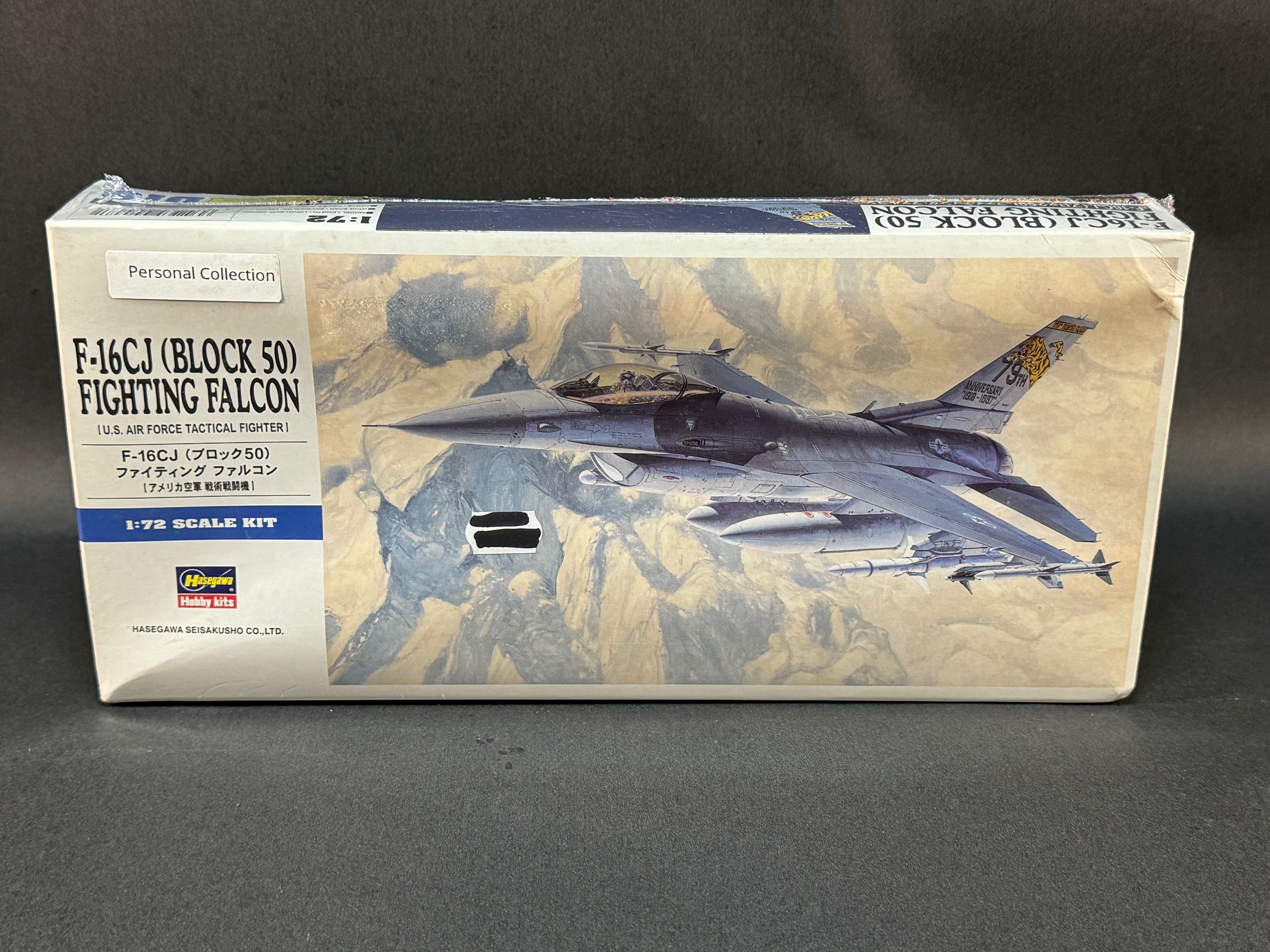 Hasegawa Model Kit D18 1:72 Scale F-16CJ (Block 50) Fighting Falcon ...