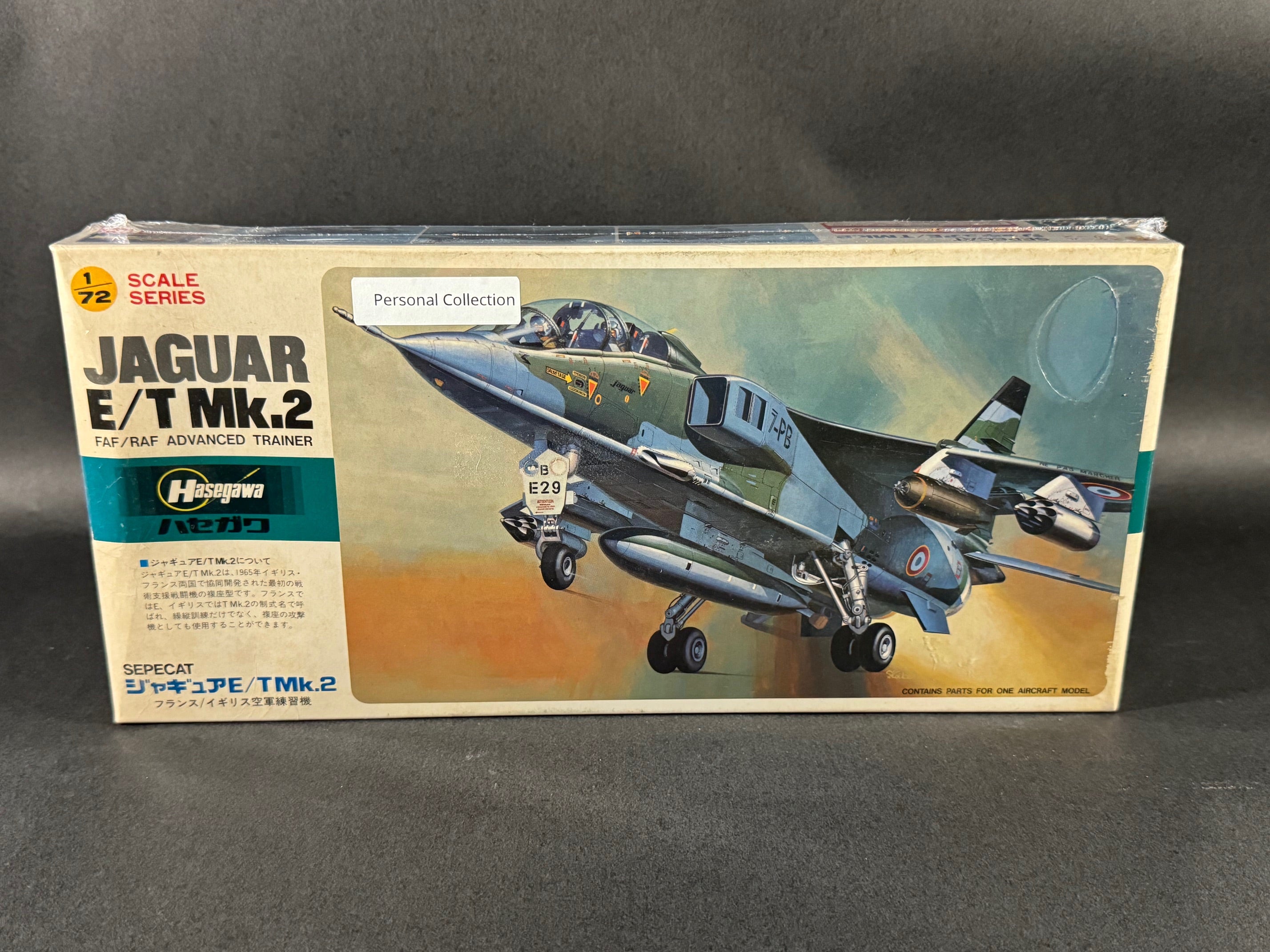Hasegawa Model Kit E24 1:72 Scale Jaguar E/T Mk.2 – Plutonium Garage