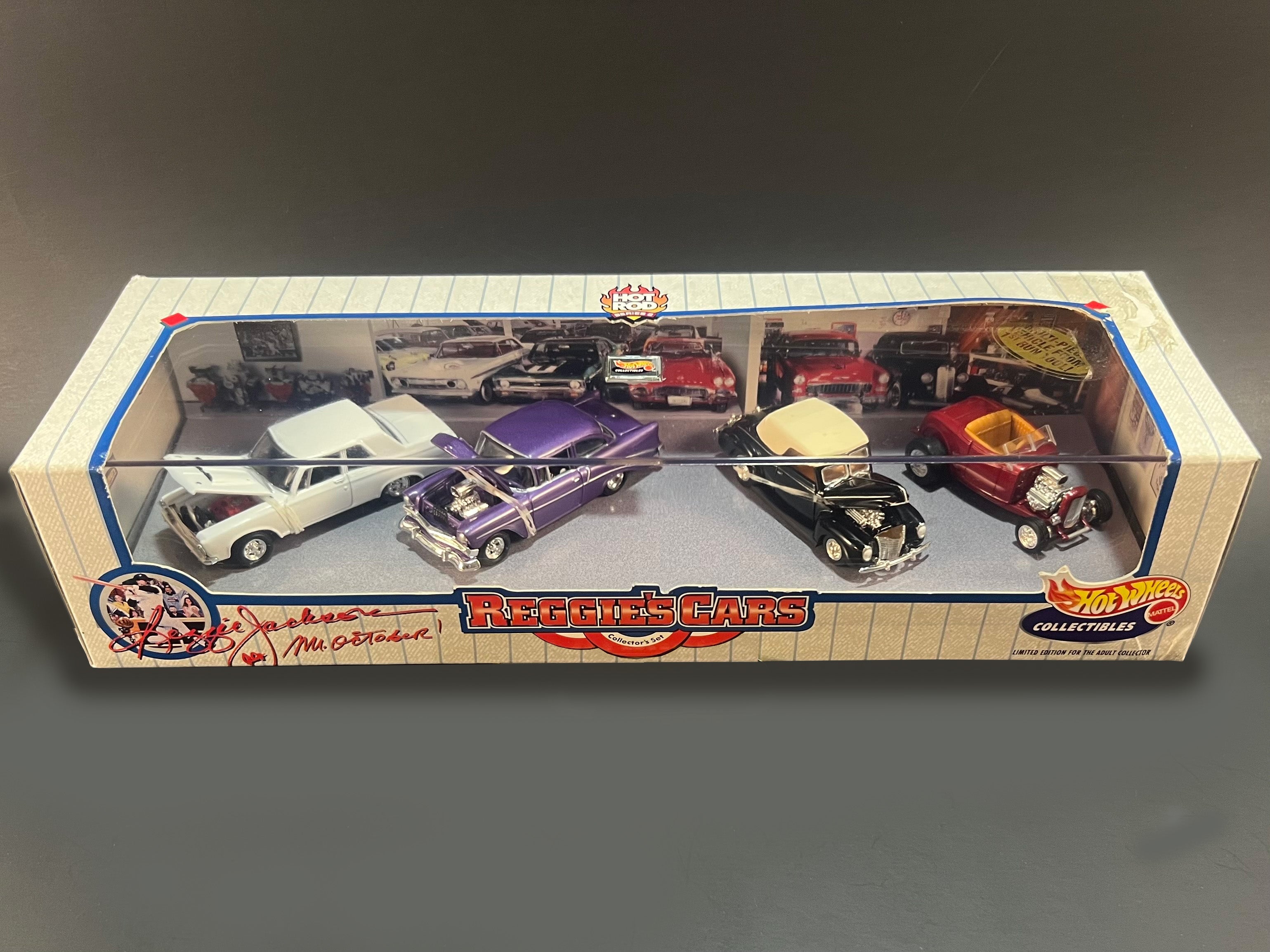 Hot Wheels Collectibles Reggie's Cars 4 Car Collector's Set ...