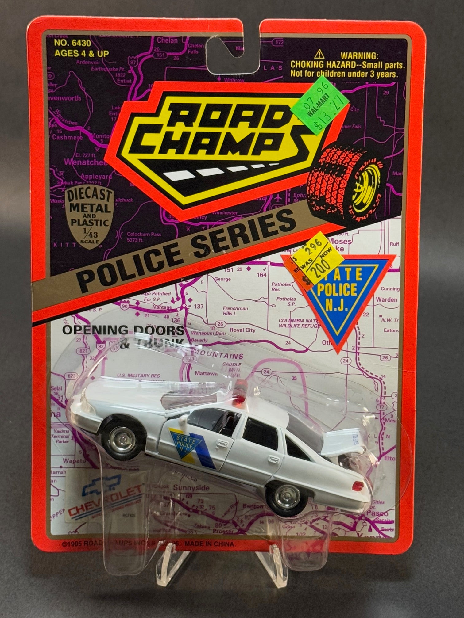 1995 Road Champs State Police Collector's Series New Jersey State Poli ...