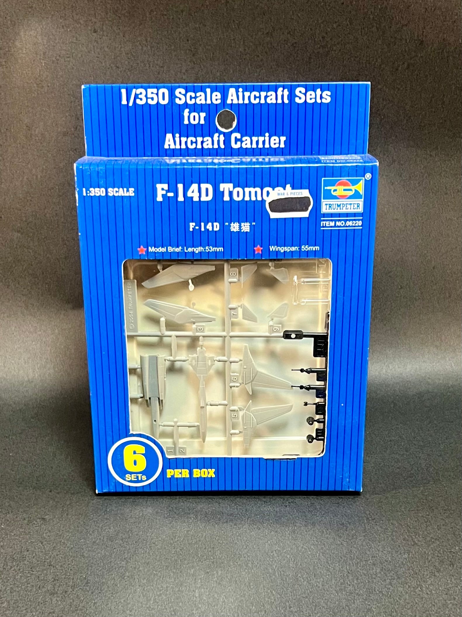 Trumpeter Model Kit 06220 1:350 Scale F-14D Tomcat 6 Sets – Plutonium ...