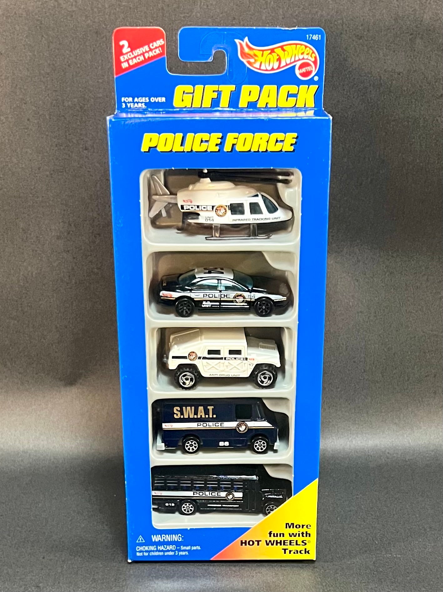 Hot Wheels 5 Car Gift Pack Police Force – Plutoniumgarage