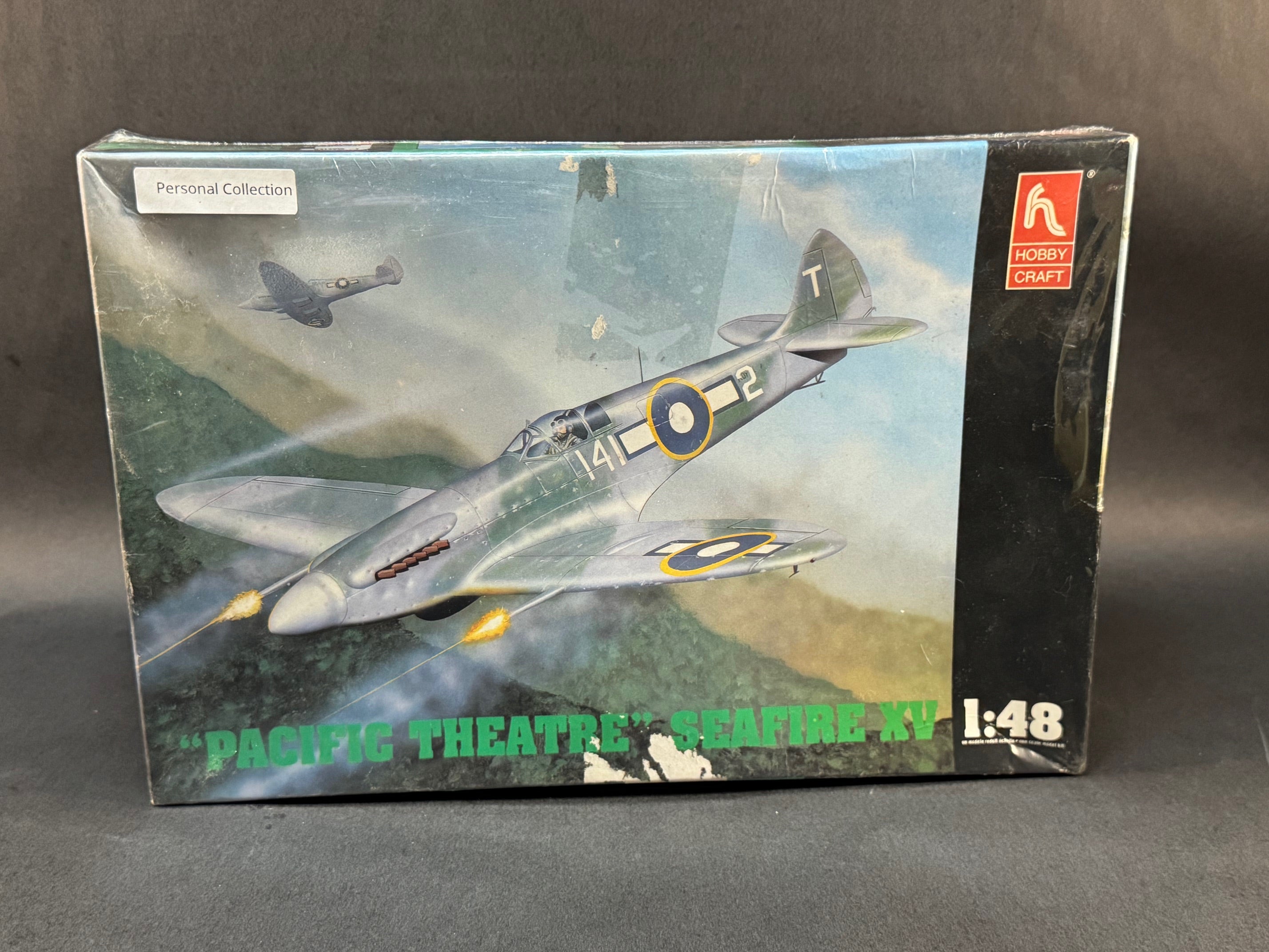 1994 Hobby Craft Model Kit HC1521 1:48 Scale "Pacific Theatre" Seafire ...