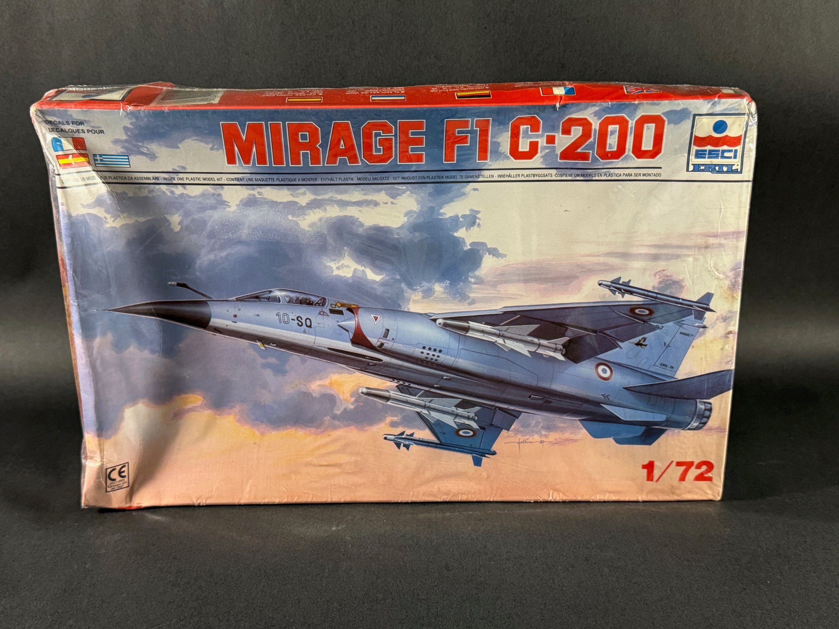 ESCI ERTL Model Kit 9061 1:72 Scale Mirage F1 C-200 – Plutonium Garage