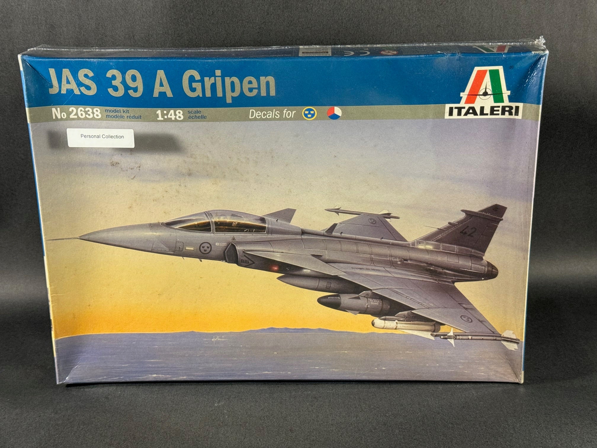 Italeri Model Kit 2638 1:48 Scale JAS 39 A Gripen – Plutonium Garage