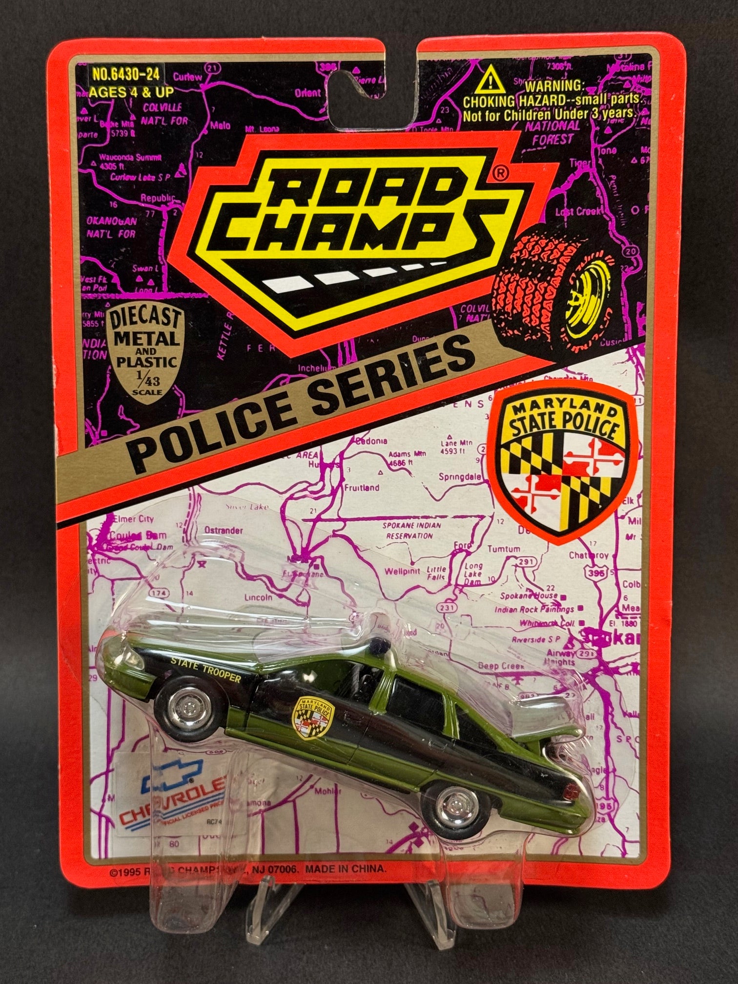 1995 Road Champs State Police Collector's Series Maryland State Police ...