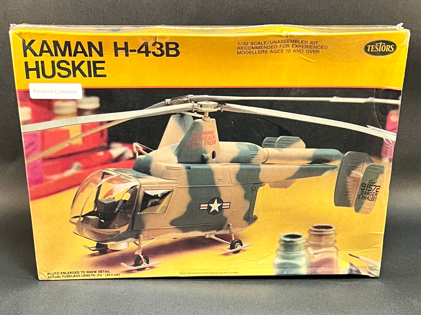 Testors Model Kit 206 1:32 Scale Kaman H-43B Huskie – Plutonium Garage