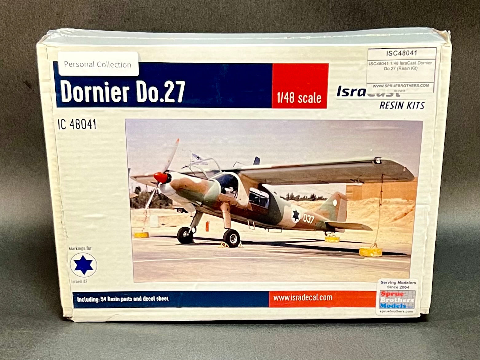 IsraCast Resin Model Kit IC48041 1:48 Scale Dornier Do.27 – Plutonium ...