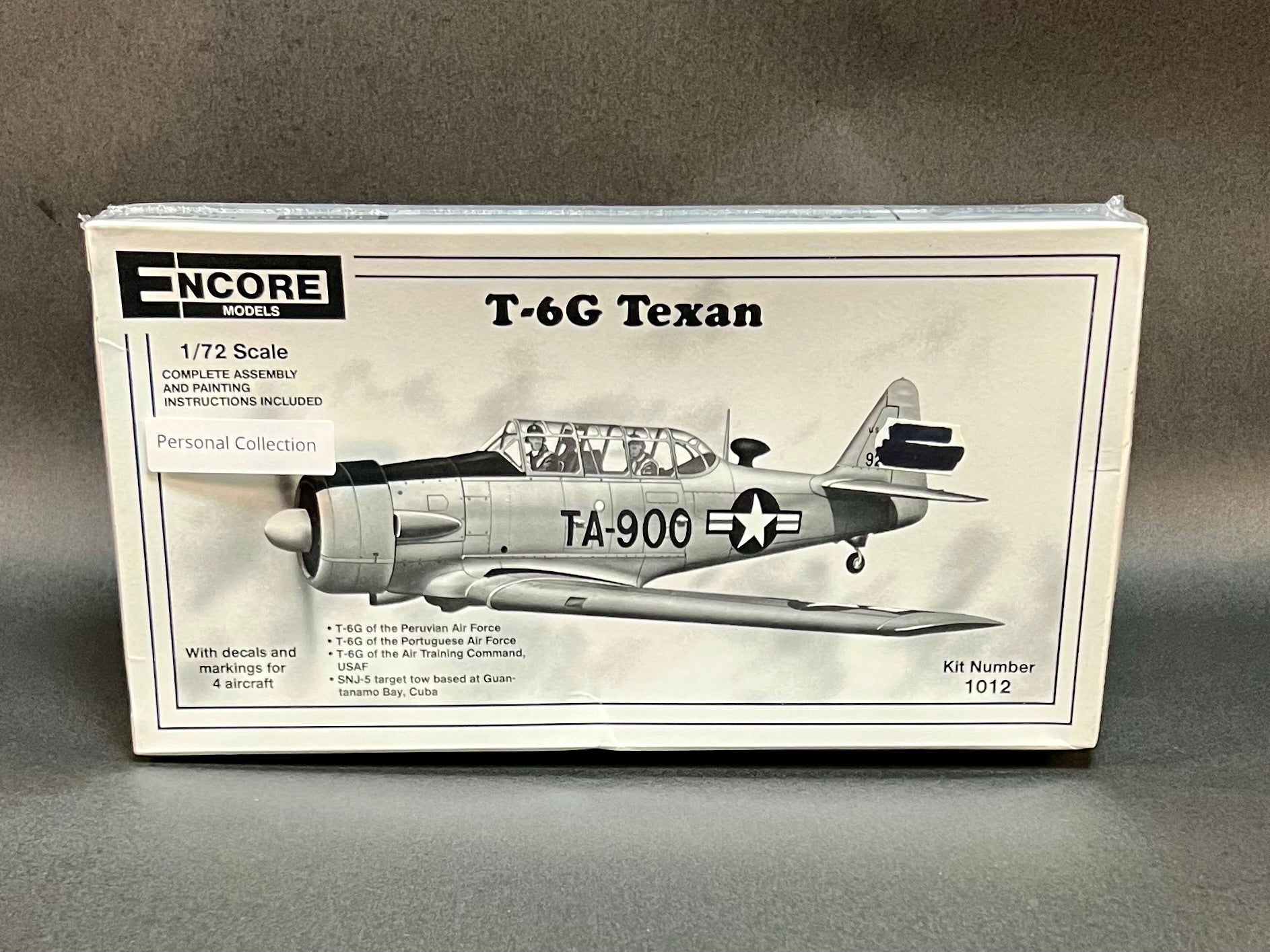 1998 Encore Model Kit 1012 1:72 Scale T-6G Texan – Plutonium Garage