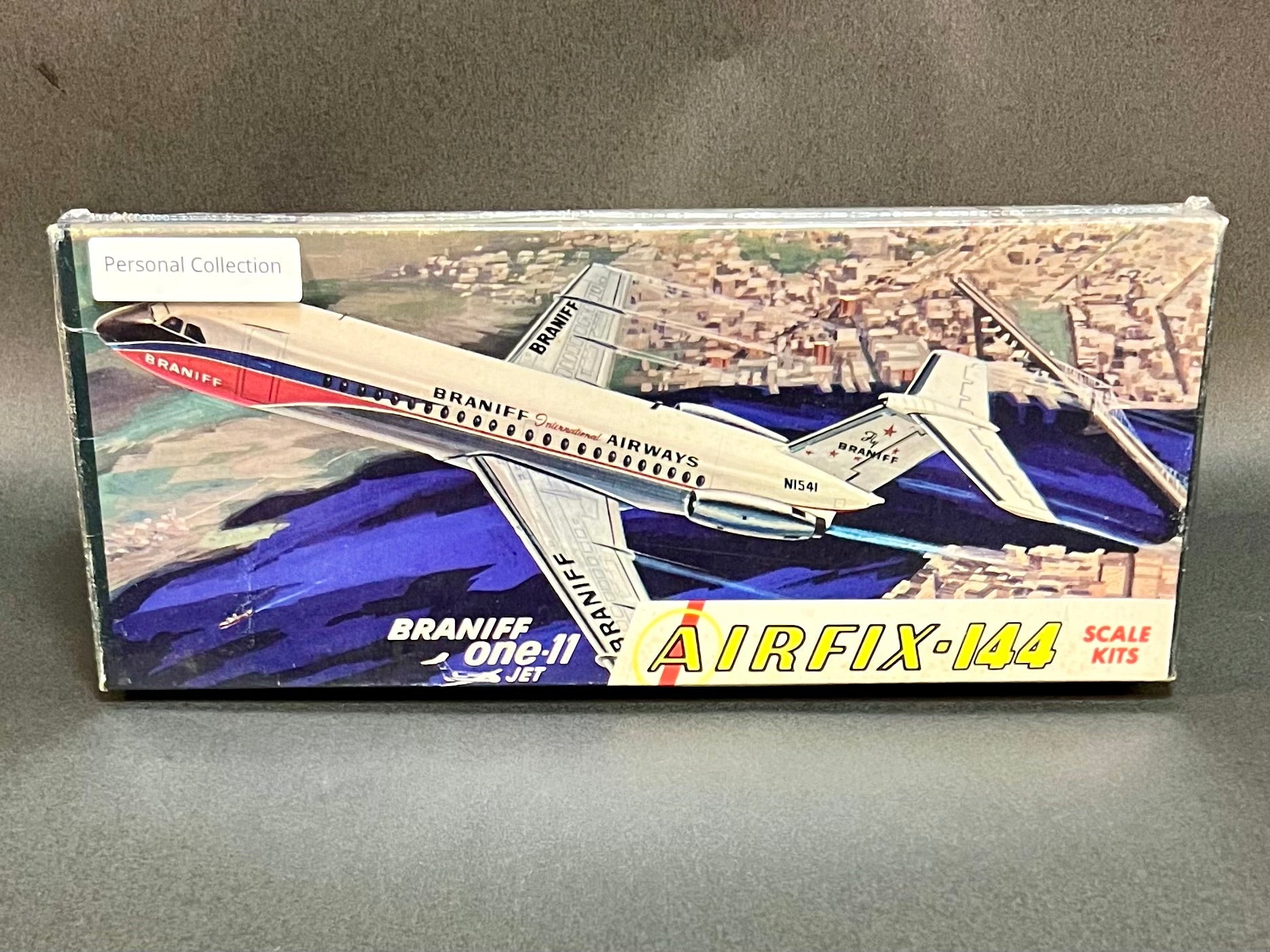 Airfix-144 Model Kit 2-88 1:144 Scale Braniff One-11 Jet – Plutonium Garage