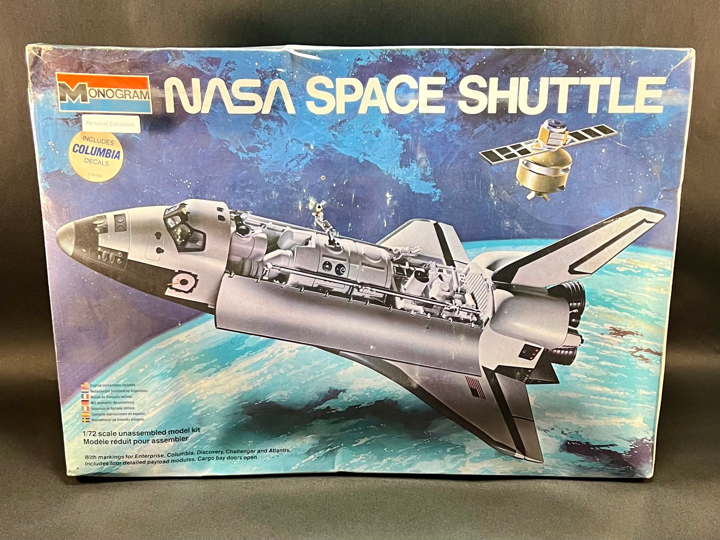Monogram Model Kit 5702 1:72 Scale NASA Space Shuttle – Plutonium Garage