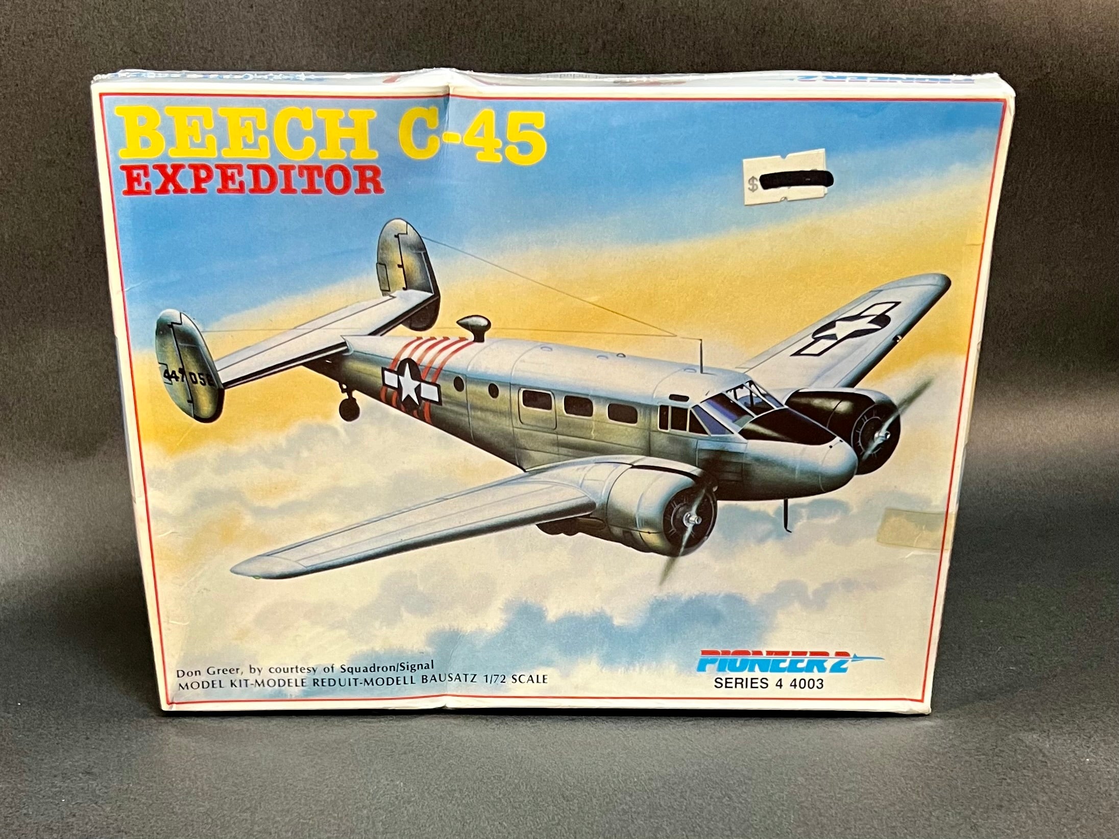 Pioneer 2 Model Kit 4003 1:72 Scale Beech C-45 Expeditor – Plutonium Garage