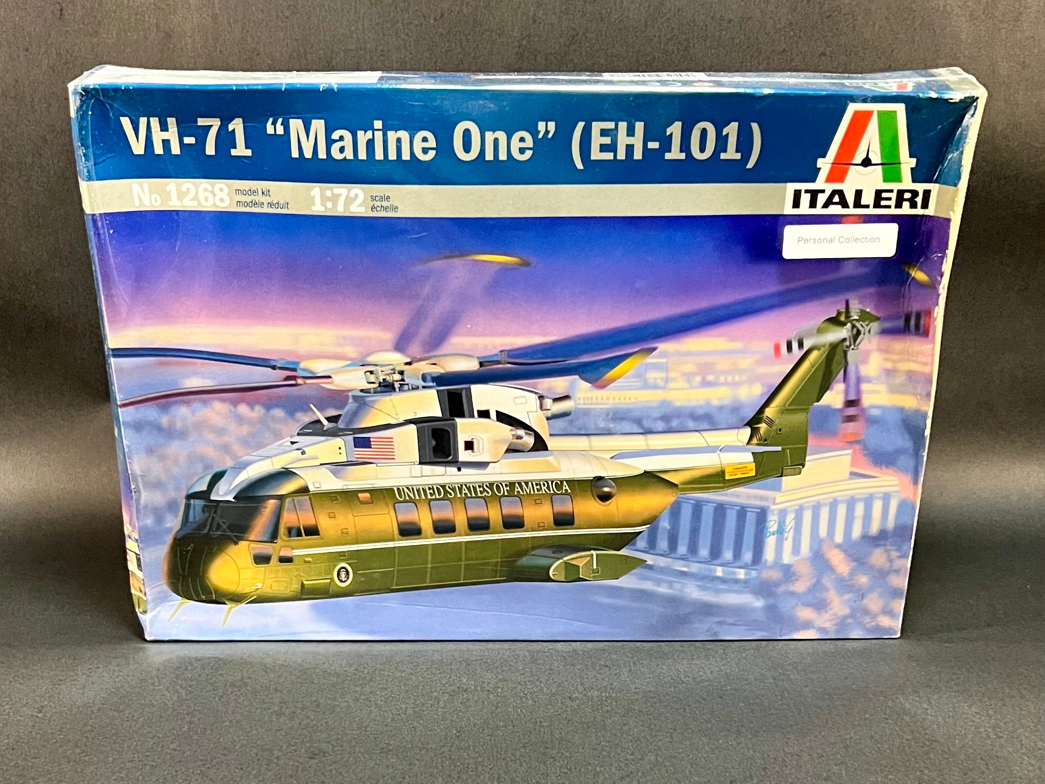 Italeri Model Kit 1268 1:72 Scale VH-71 "Marine One" Helicopter ...