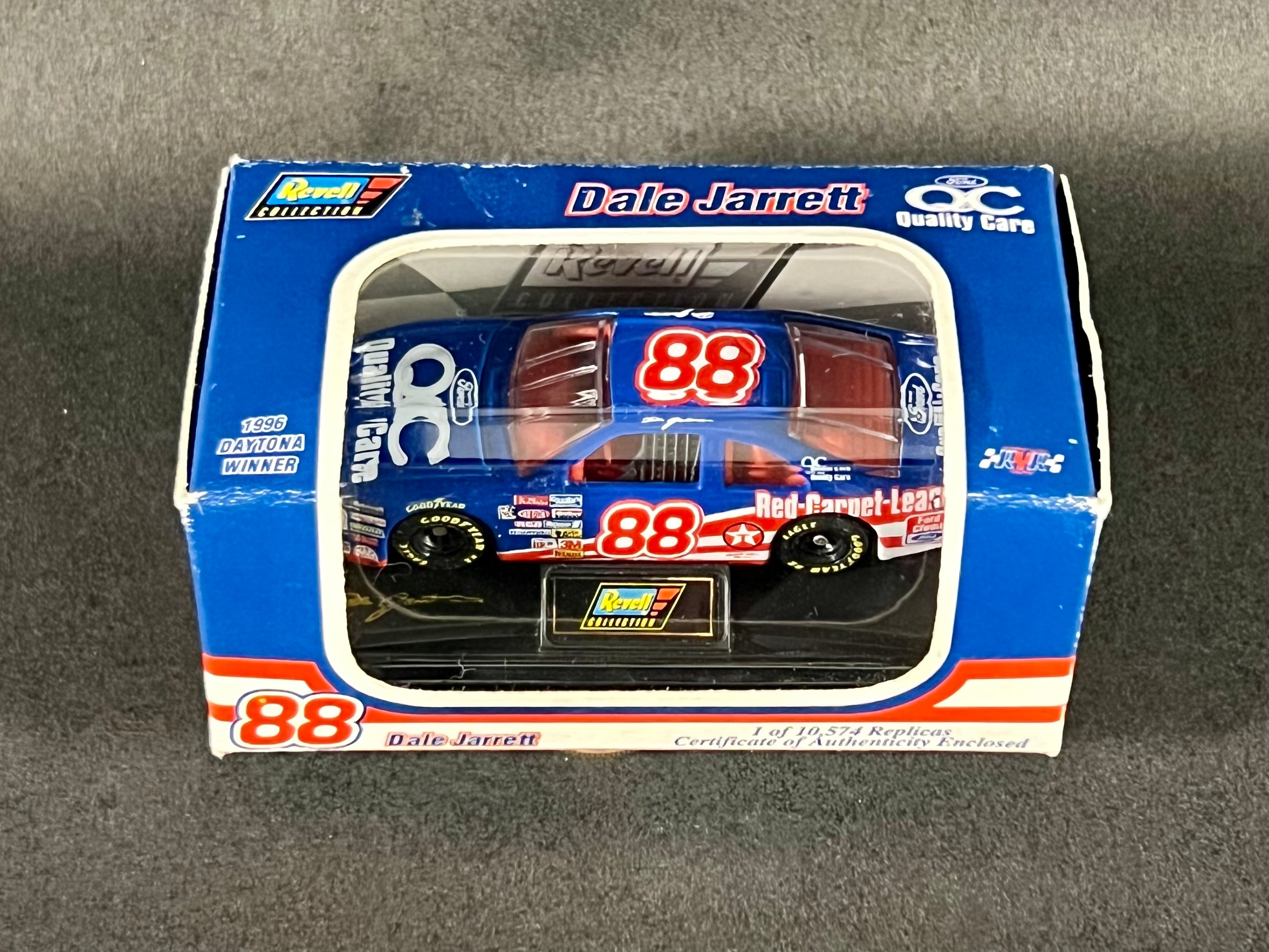 Revell Collection 1996 Daytona Winner #88 Quality Care Dale Jarrett ...