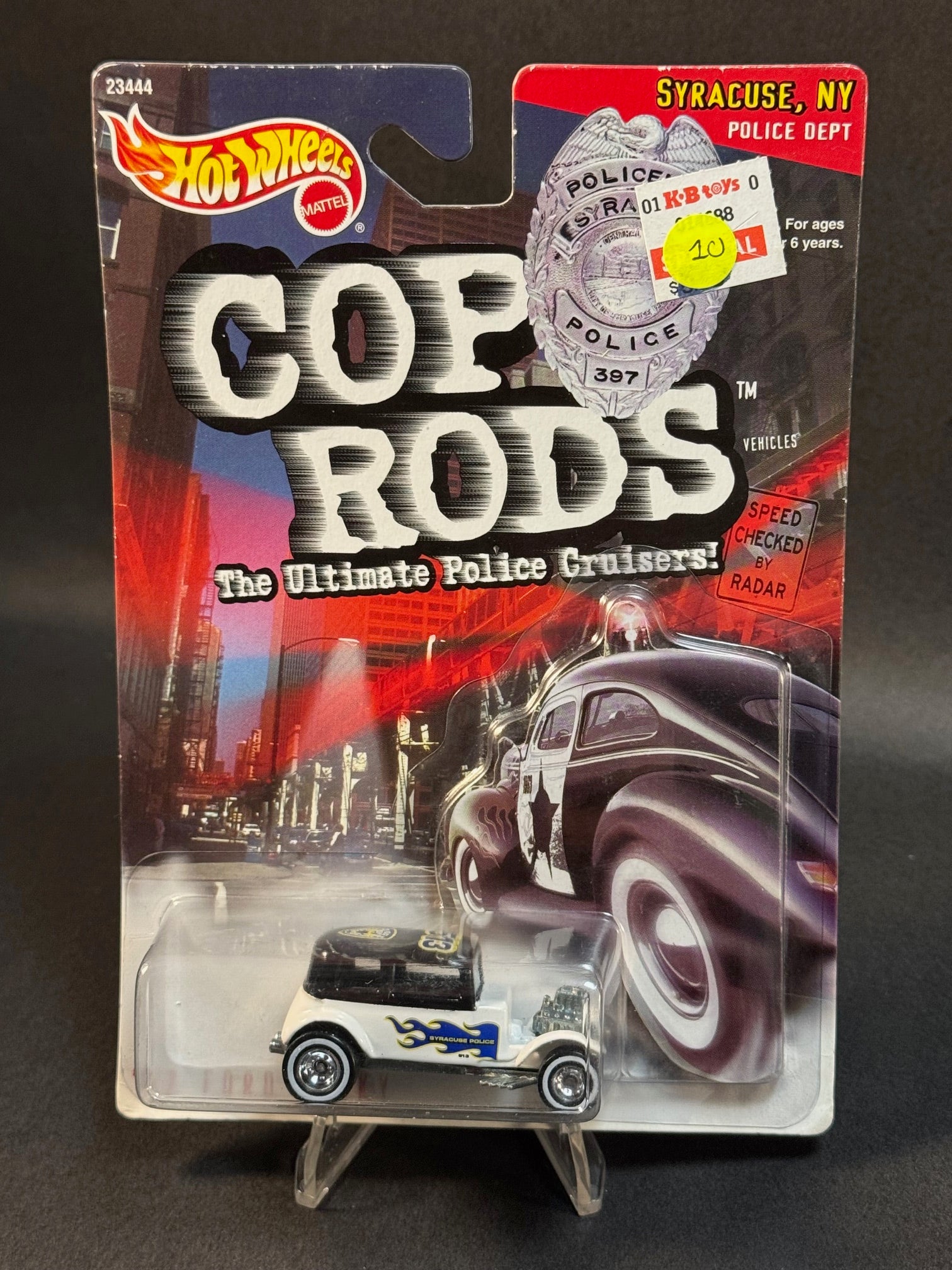 1999 Hot Wheels Cop Rods Syracuse New York Police '32 Ford Vicky ...