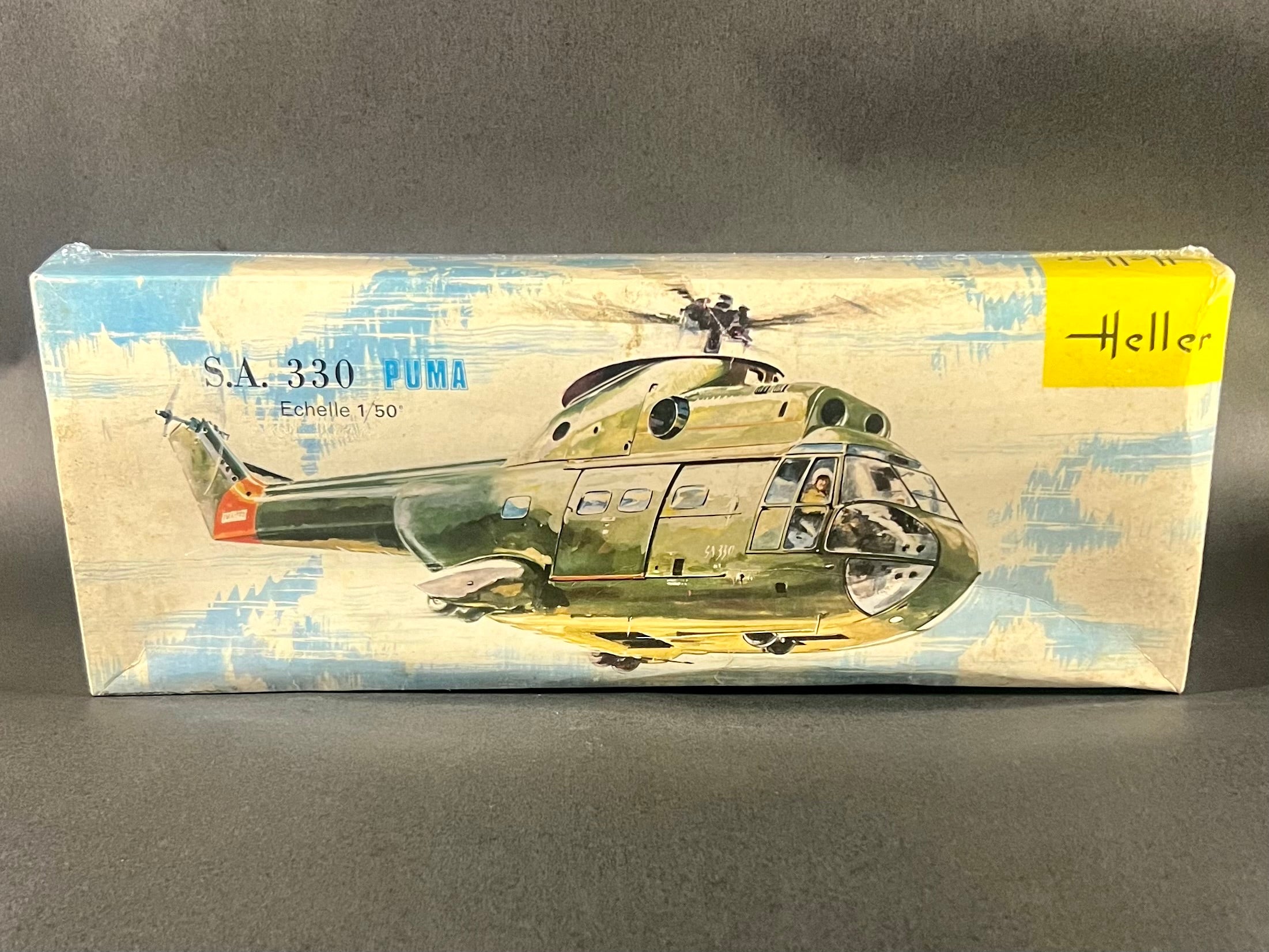 Heller Model Kit L340 1:50 Scale S.A. 330 Puma – Plutonium Garage