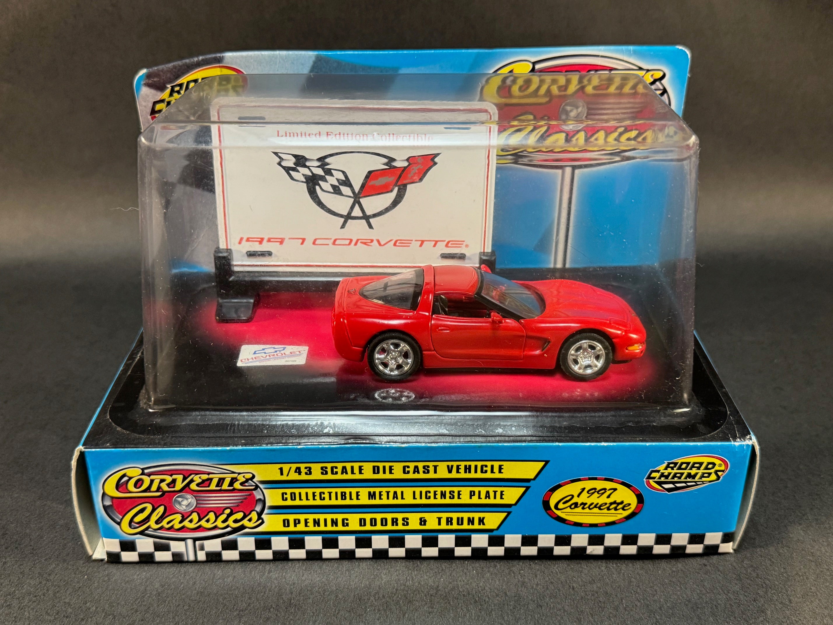 1997 Road Champs Corvette Classics 1997 Corvette Limited Edition, Red ...
