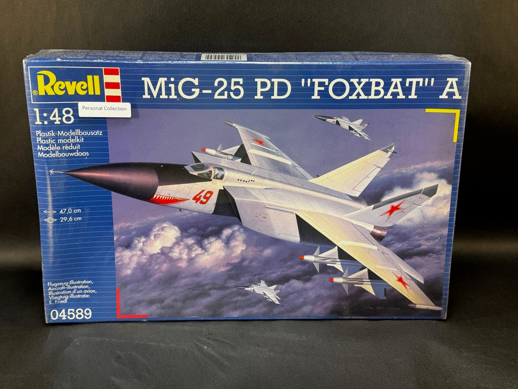 Revell Model Kit 04589 1:48 Scale MiG-25 PD Foxbat A – Plutonium Garage