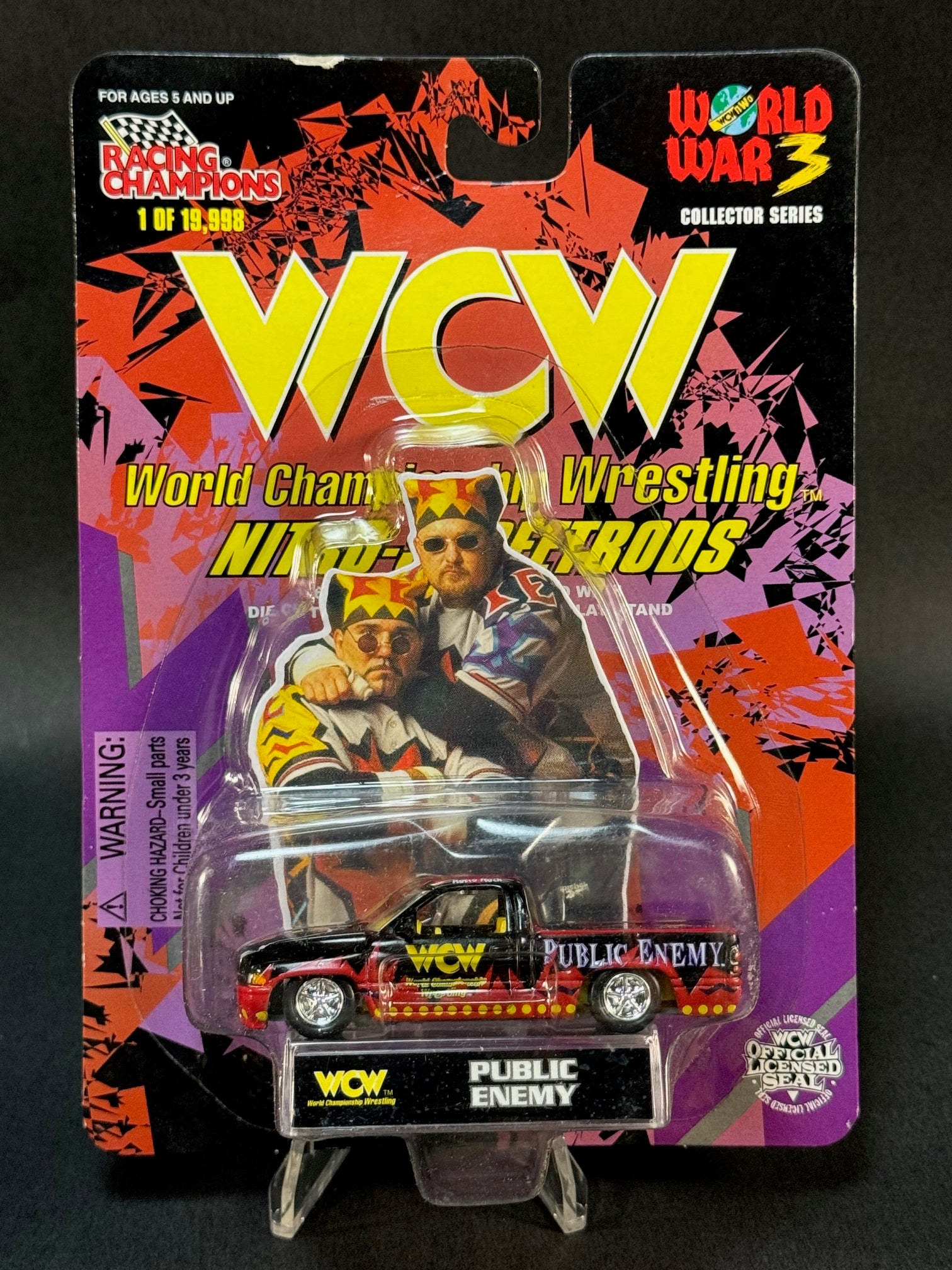 1998 Racing Champions WCW Nitro StreetRods World War 3 Public Enemy, B ...