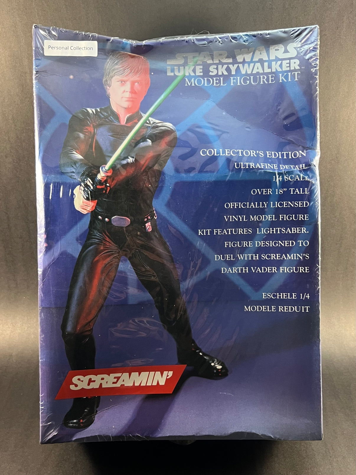 Screamin' Products Model Kit 3010 1/4" Scale Star Wars Luke Skywalker ...