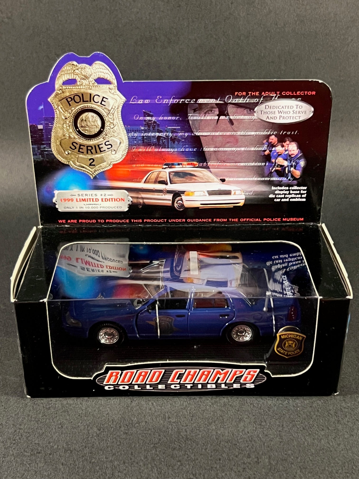 1999 Road Champs Collectibles Police Series 2 Michigan State Police, B ...