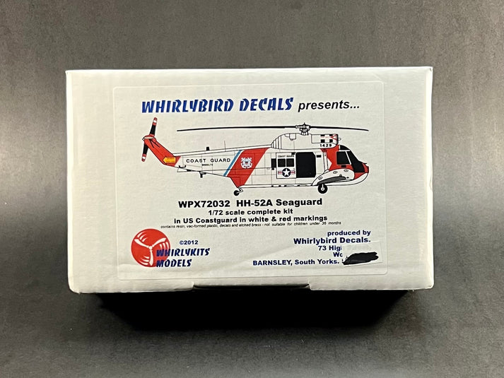 Whirlybird Model Kit WPX72032 1:72 Scale HH-52A Seaguard US Coast Guar ...