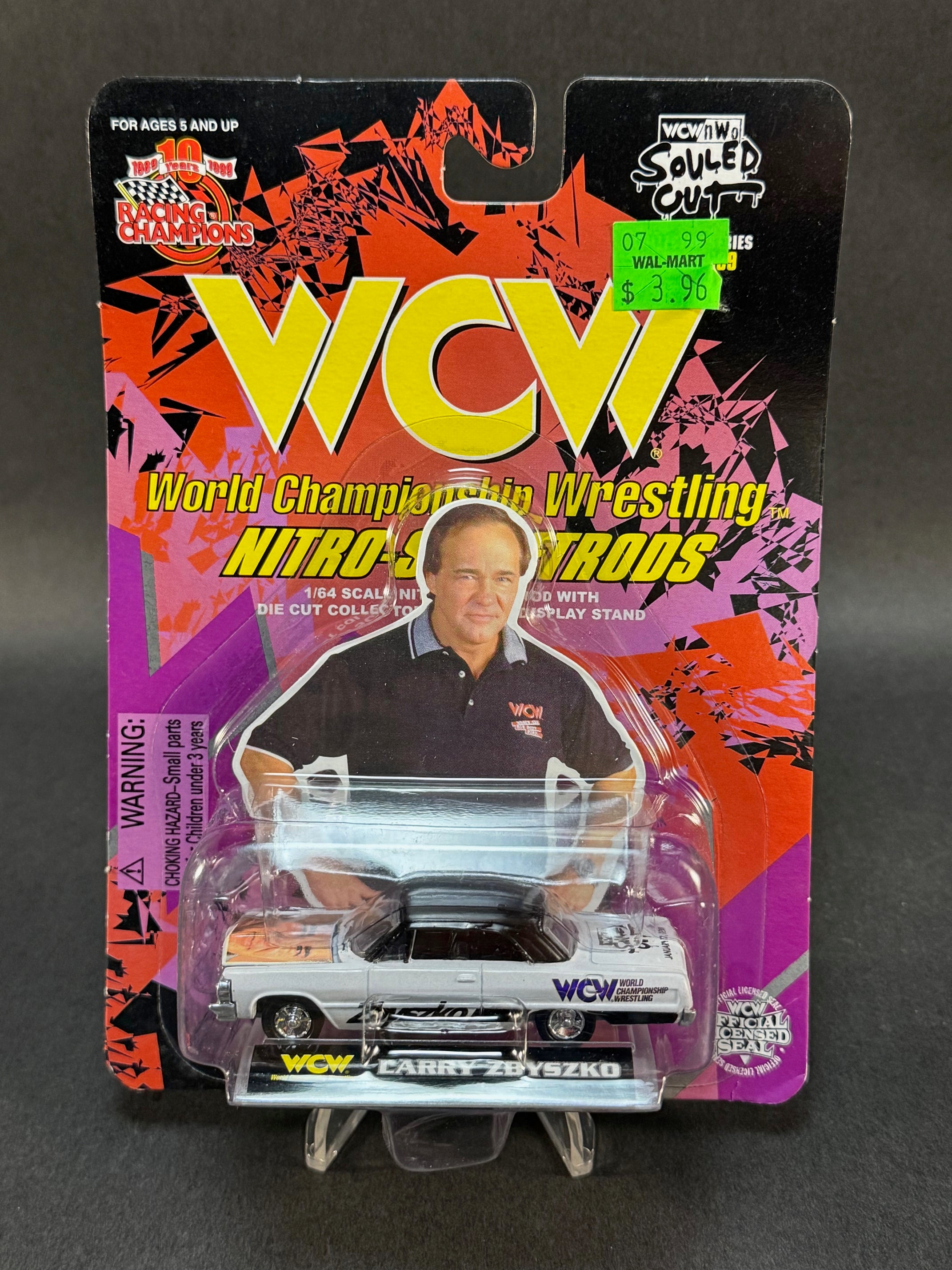 1999 Racing Champions WCW Nitro StreetRods Souled Out Larry Zbyszko ...