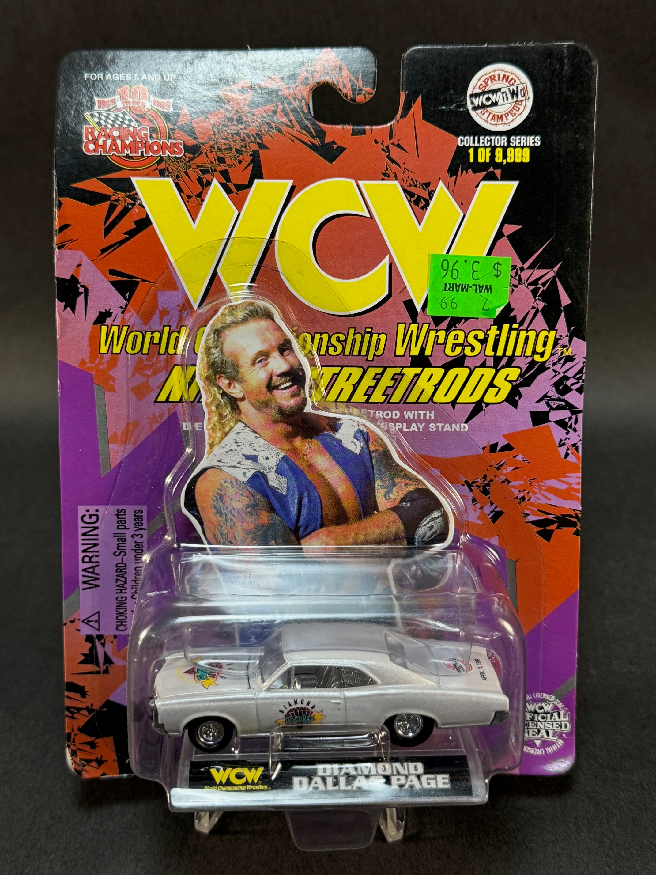 1999 Racing Champions WCW Nitro StreetRods Spring Stampede Diamond Dal ...