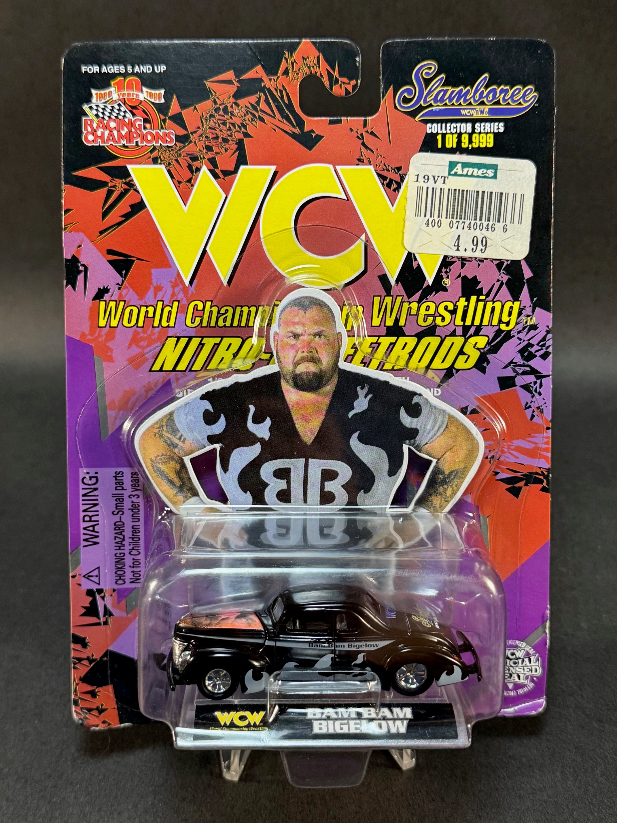 1999 Racing Champions WCW Nitro StreetRods Slamboree Bam Bam Bigelow ...