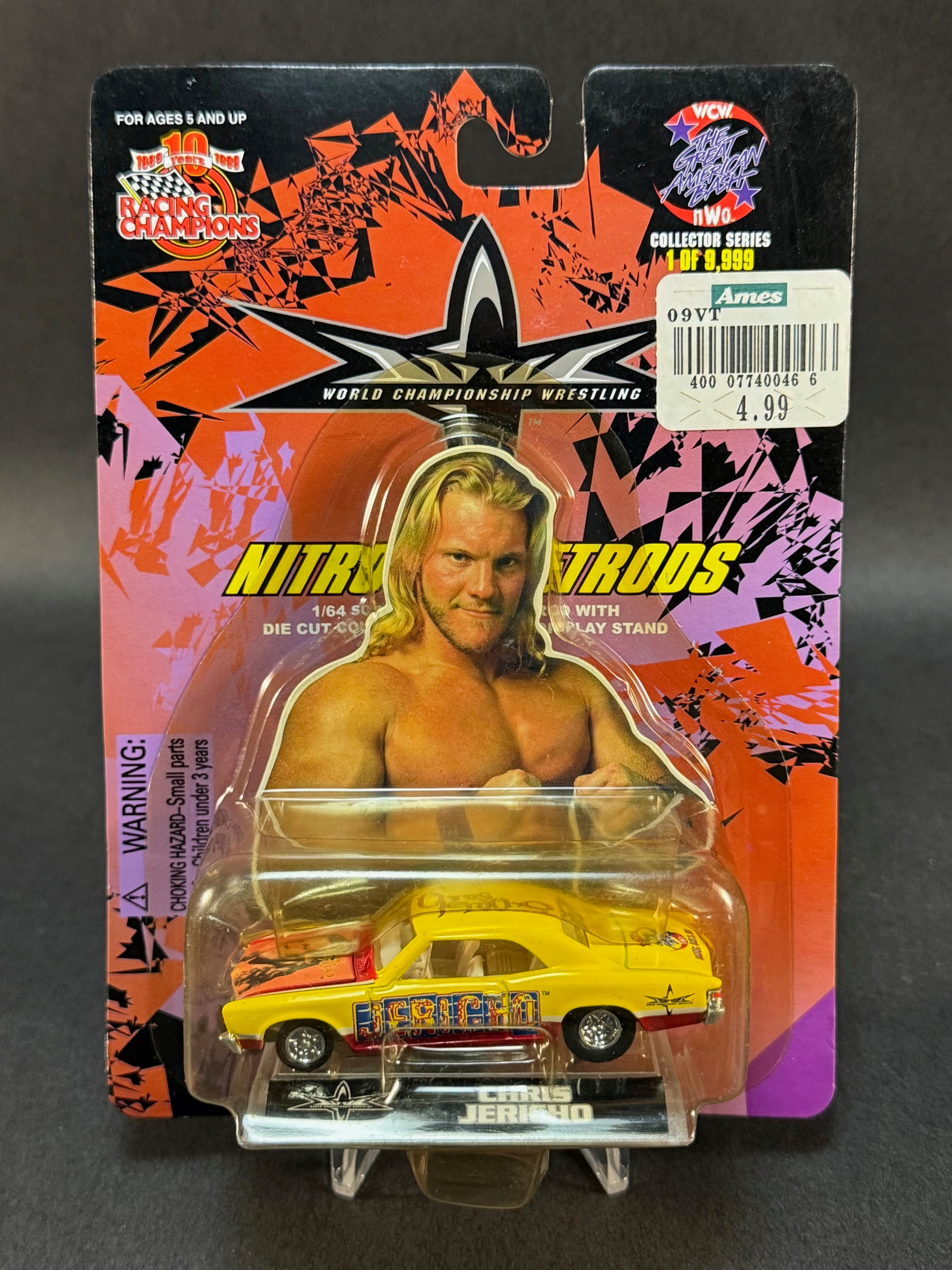 1999 Racing Champions WCW Nitro StreetRods The Great American Bash Chr ...