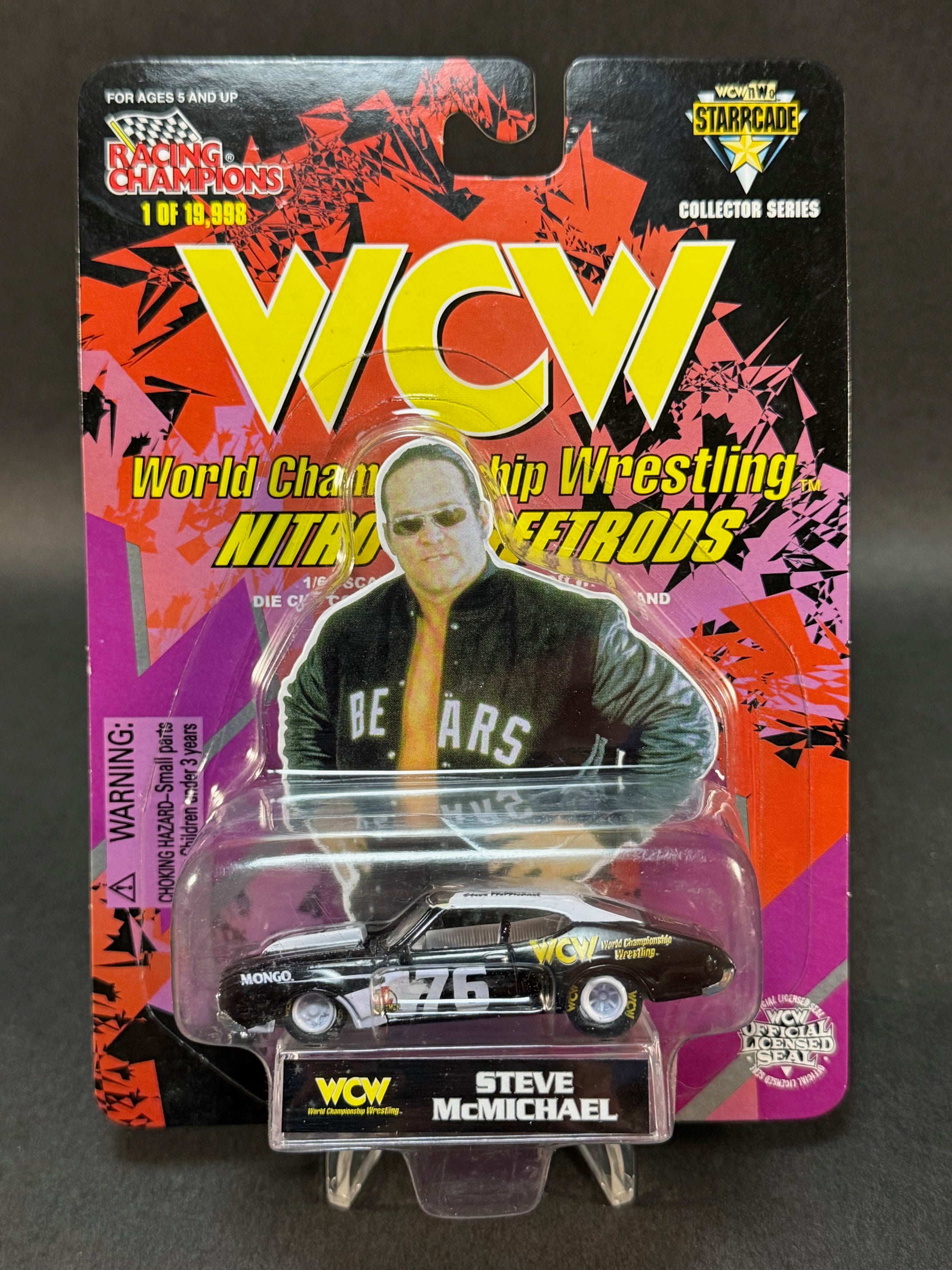 1998 Racing Champions WCW Nitro StreetRods Starrcade Steve McMichael ...
