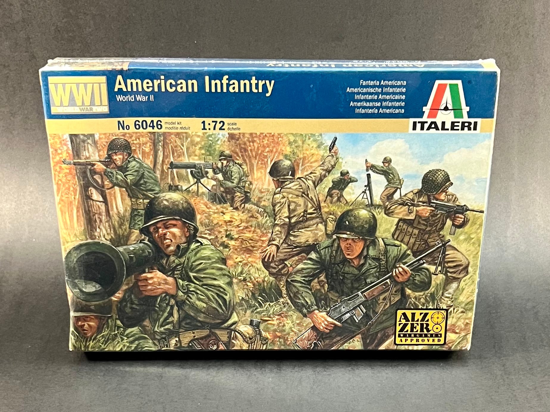 Italeri Model Kit 6046 1:72 Scale American Infantry WWII – Plutonium Garage