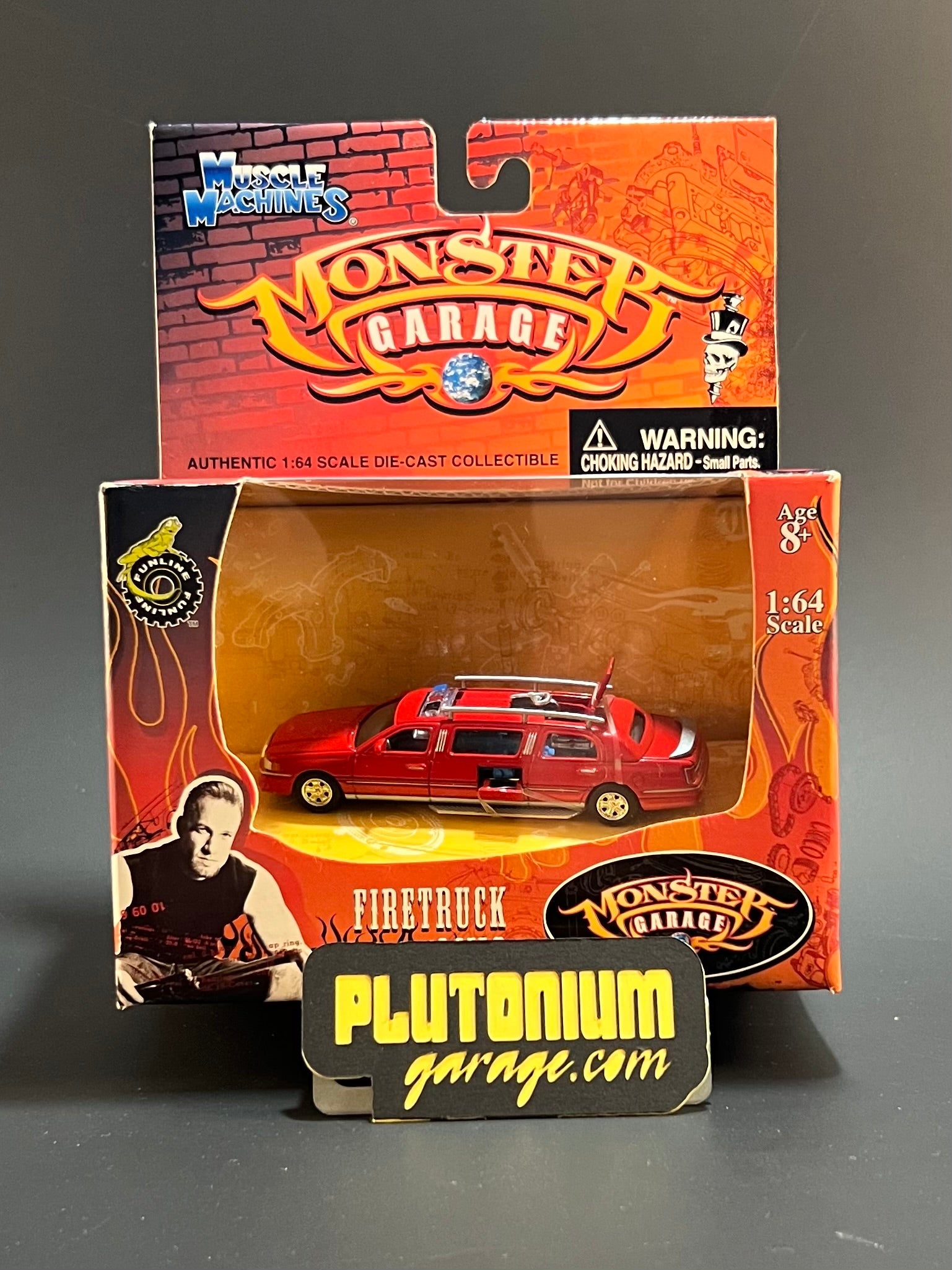 Muscle Machines Monster Garage Fire Truck – Plutoniumgarage