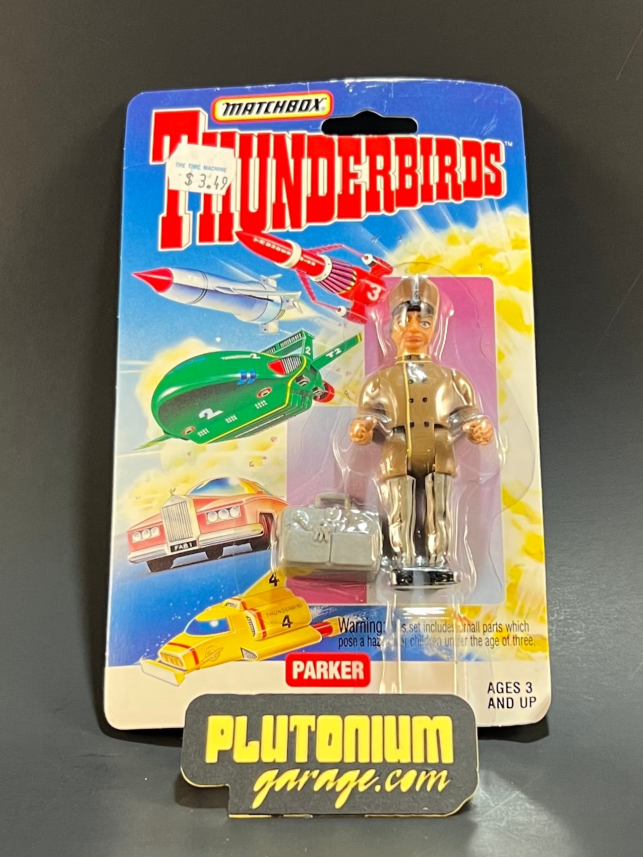 Matchbox THUNDERBIRDS- Butler/Chauffeur Parker With Safe-Cracking Bag ...